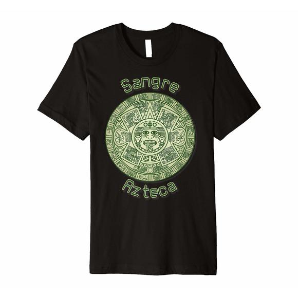 Americano84 Tshirts | Tops | Aztec Calendar Tshirtcalendario Azteca ...